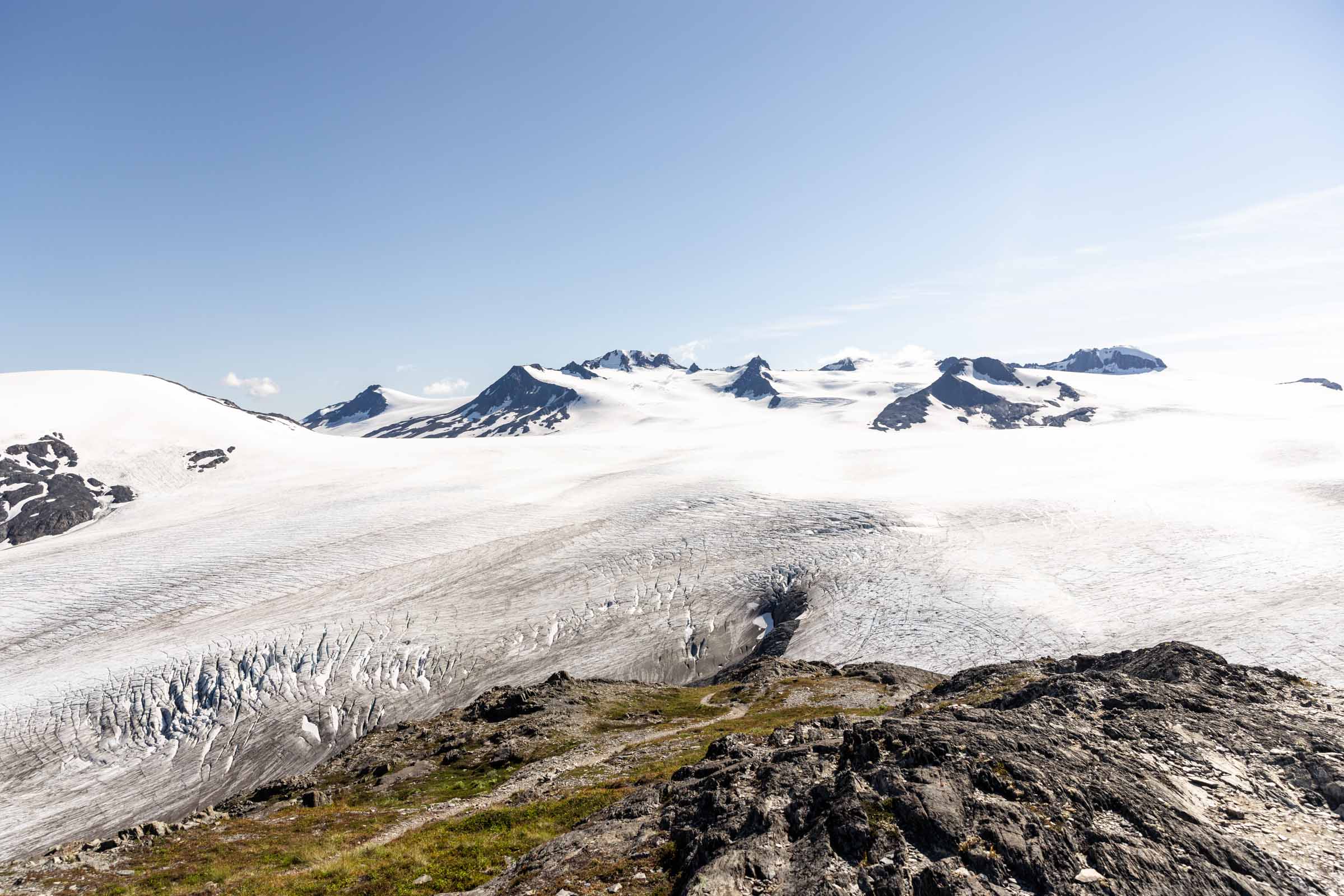 the one trail | harding icefield hike - alpine wanderlust