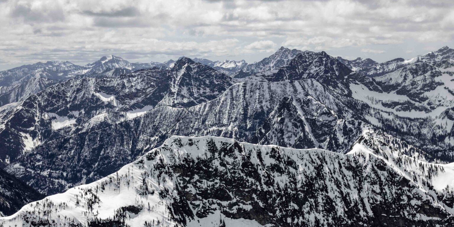 washington pass ski tour - alpine wanderlust