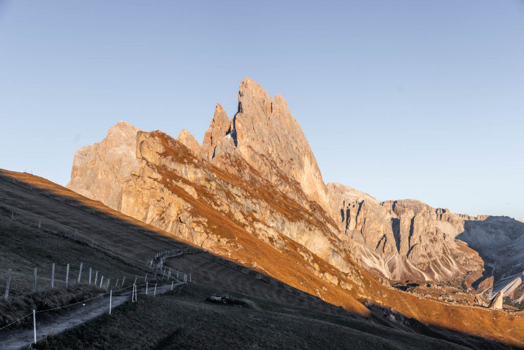 rising to the ridge | how to visit seceda - alpine wanderlust